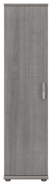 Universal Narrow Clothing Storage Cabinet in Platinum Gray - Engineered ...