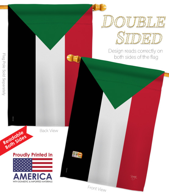 Sudan Flags Of The World Nationality House Flag Set Modern Flags