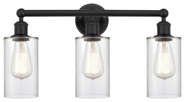 Innovations 616-3W-SN-G802 Clymer 3 Light Bath Vanity Light ...