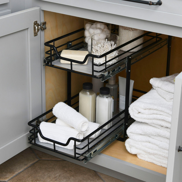 Glidez Slide Out Cabinet Organizer - Pantry And Cabinet Organizers - by ...