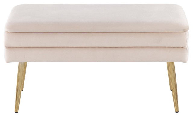 Neapolitan Storage Bench - Midcentury - Accent And Storage Benches - by ...