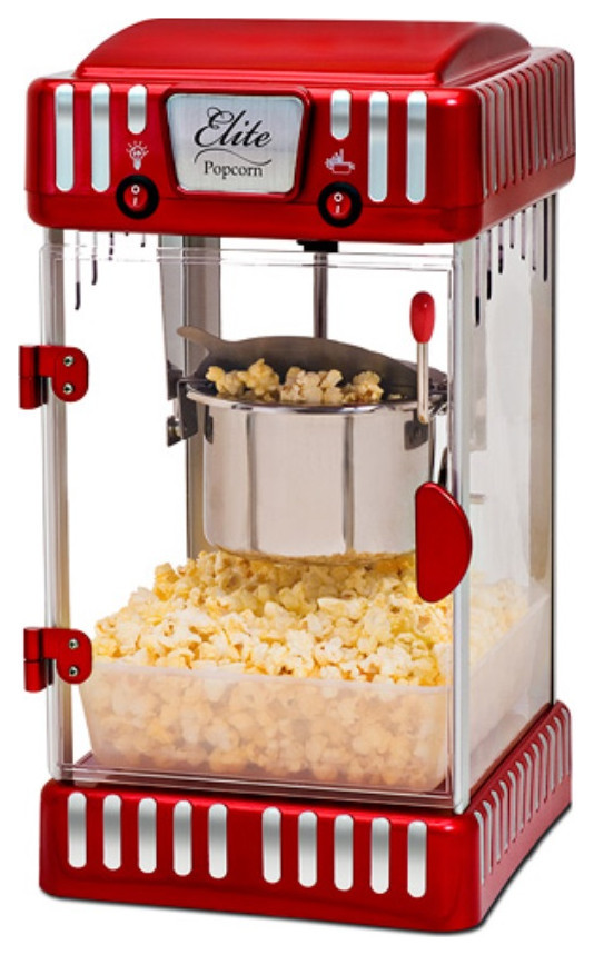 Elite Classic 2.5 Oz Kettle Popcorn Maker - Contemporary - Popcorn ...