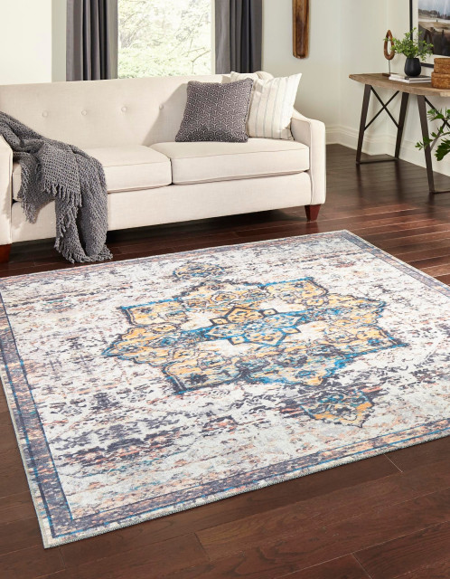 Unique Loom Renaissance Roma Area Rug, 7' 10 x 7' 10 Square ...