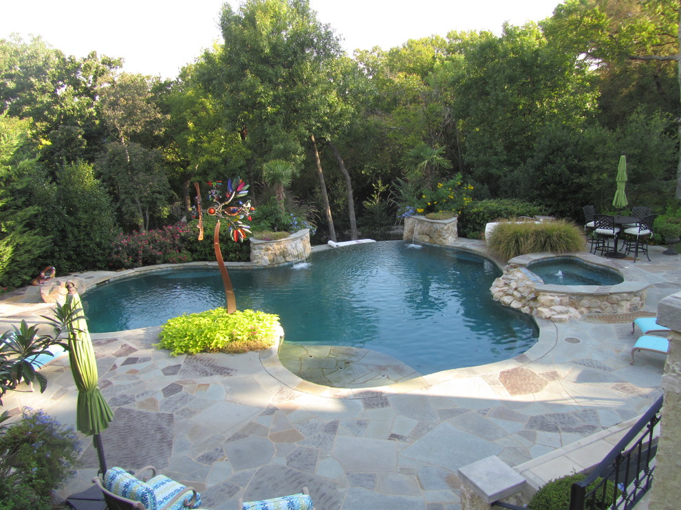 Freeform Pool Designs - Pool - Dallas - by Fort Worth Custom Pools ...