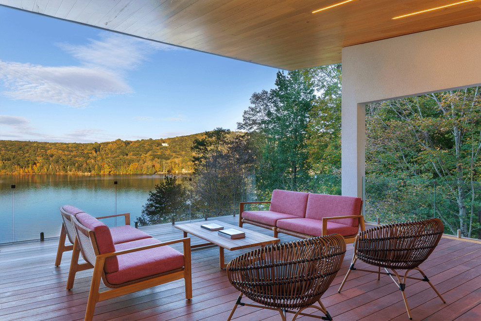 Modern - Sherman Lake view - Midcentury - Deck - New York - by HSL ...