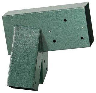 Swingan A-Frame Bracket Green Powder Coating - Transitional - Brackets ...