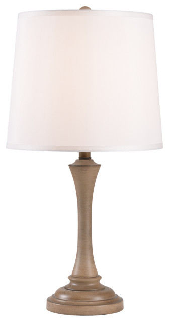Kenroy 33273WDG 1-Light Table Lamp, Acacia - Traditional - Table Lamps ...