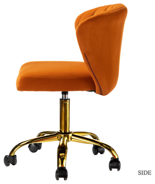 Swivel Task Chair With Tufted Back - Contemporary - Office Chairs - by ...