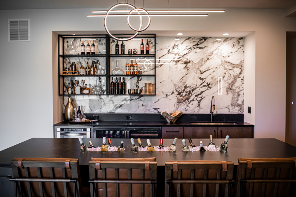 Scandinavian Modern - Scandinavian - Home Bar - Indianapolis - by ...