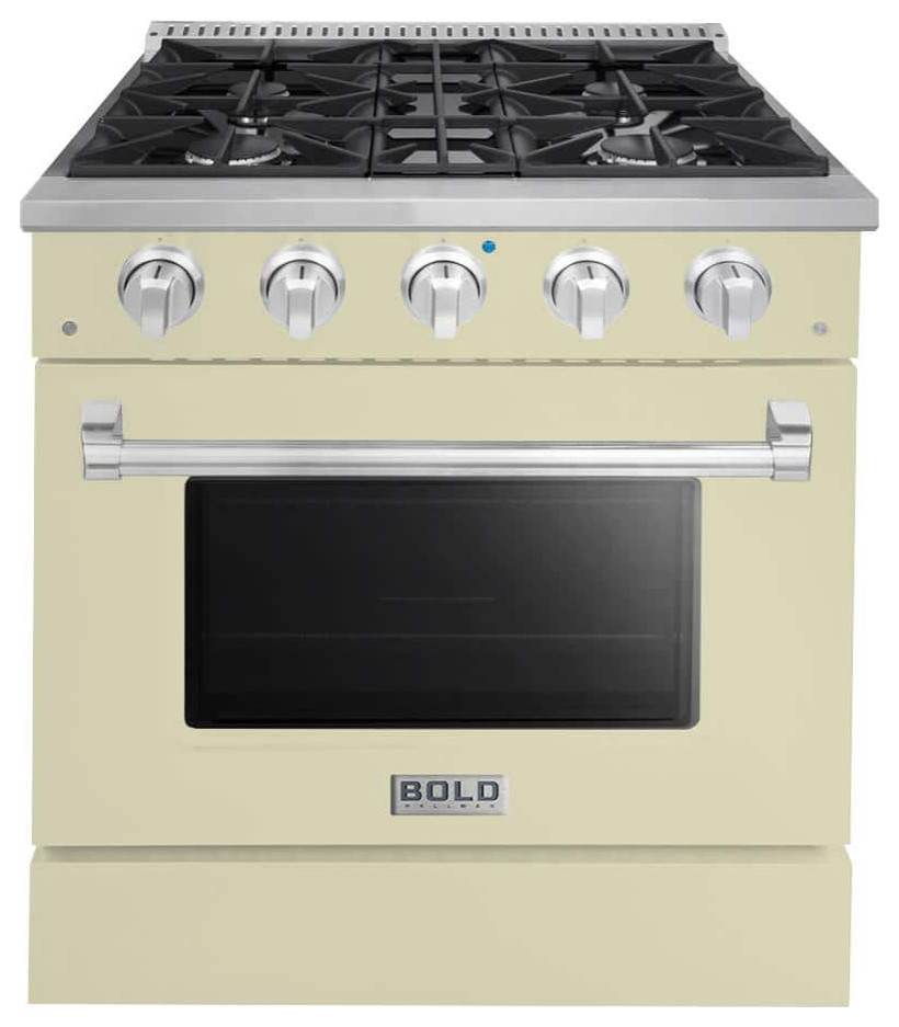 Bold Series 30" All Gas Freestanding Range, 30" - Contemporary - Gas ...