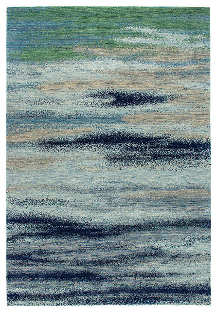Sacred Lake, 7' - Contemporary - Area Rugs - by InnerAsia Rugs | Houzz