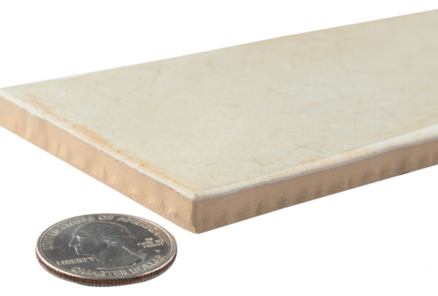 Crackle Cream Ceramic Wall Tile - Traditional - Wall And Floor Tile ...