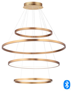 Groove 4-Tier LED Pendant - Modern - Pendant Lighting - by ET2 ...