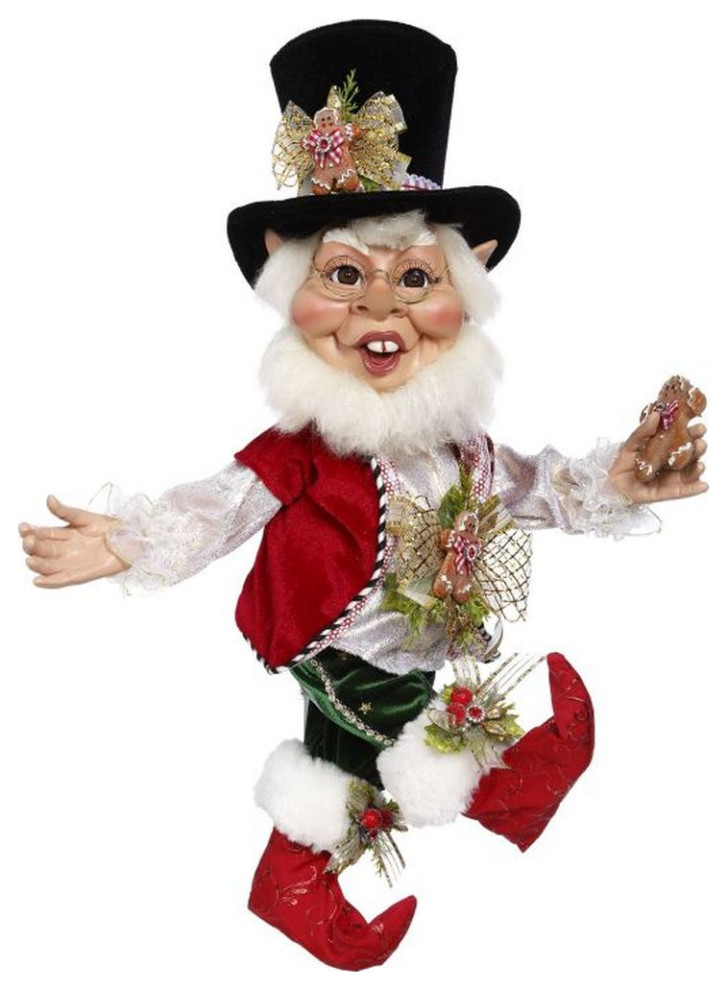 Mark Roberts 2020 Collection Cookies & Milk Elf Figurine, Medium 20 ...