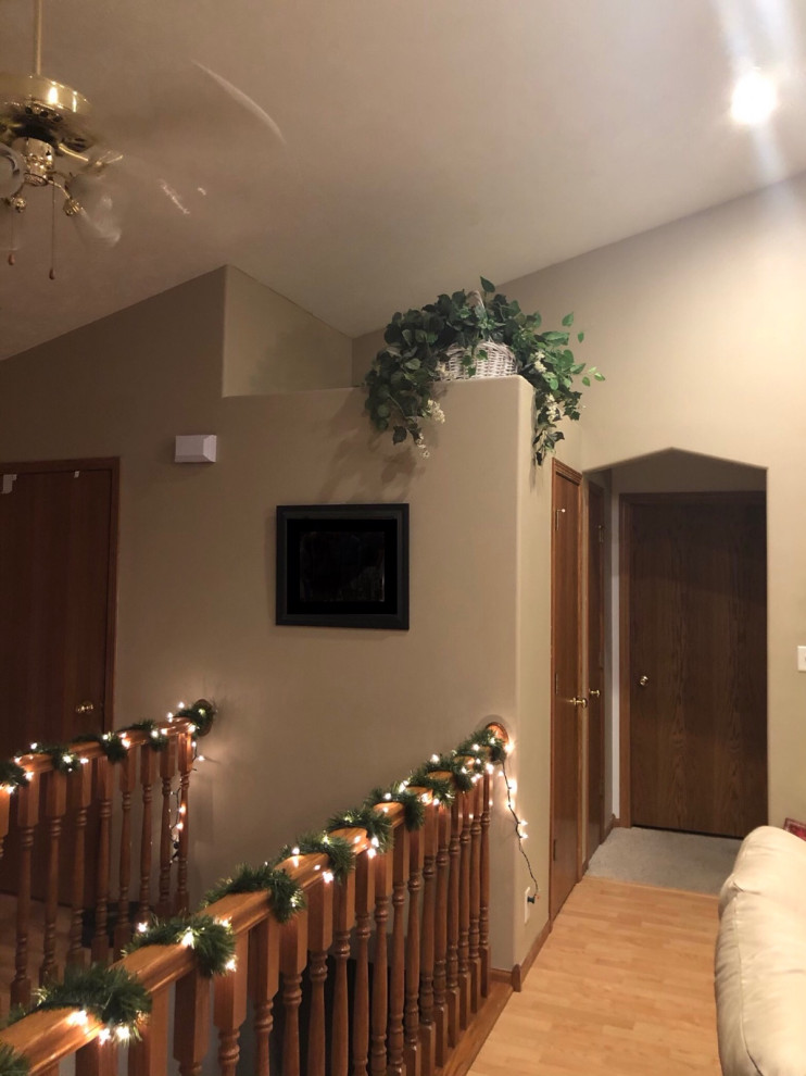 how to decorate built in display ledge