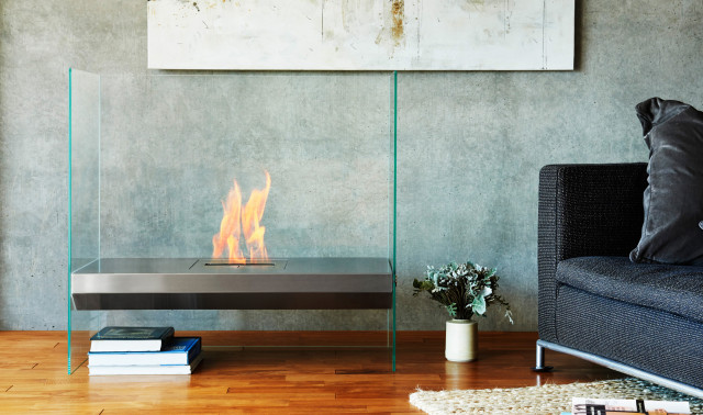 EcoSmart™ Igloo Glass Designer Fireplace - Smokeless Ethanol Fire ...