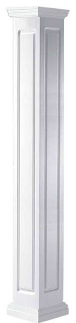 Endura-Craft Craftsman Classic, Square Non-Tapered, Raised Panel Column ...