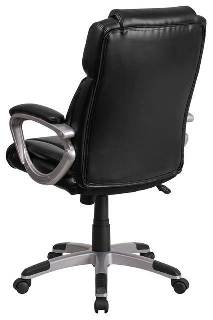 Black Mid-Back Executive Chair - Contemporary - Office Chairs - by ...