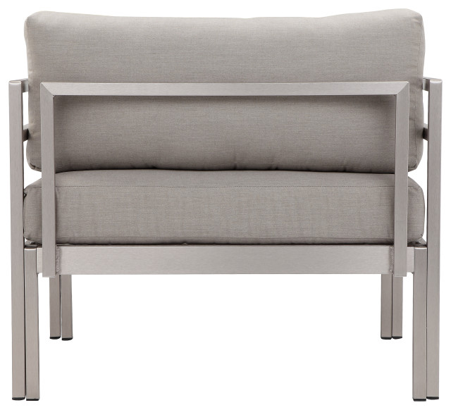 Cold Chair Gray - Contemporary - Outdoor Lounge Chairs - by Pangea Home ...