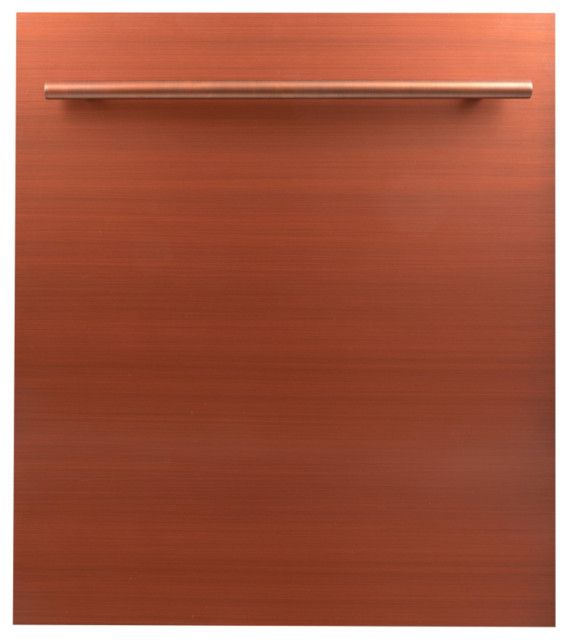 24" Top Control Dishwasher, Copper With Stainless Steel Tub, DW-C-24 ...