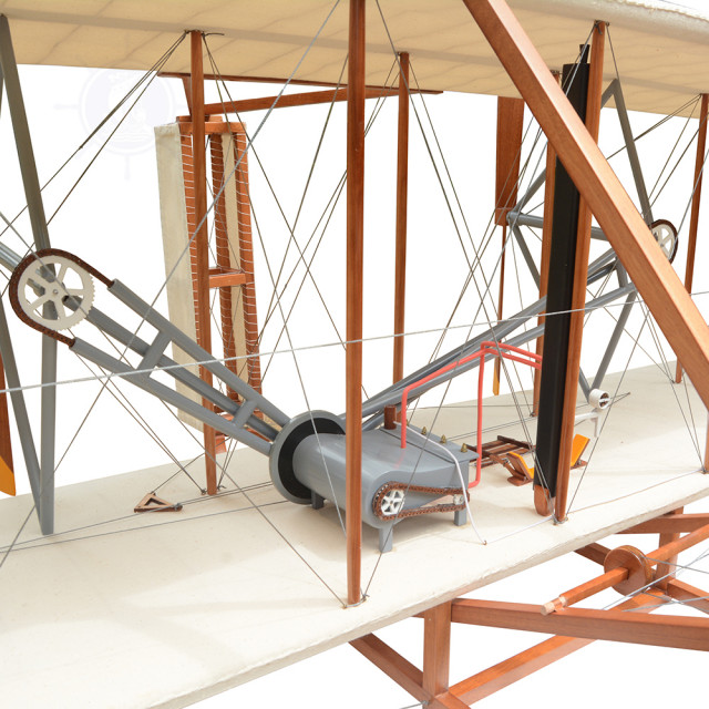 1903 Wright Brother Flyer Model 8-ft Collectible Metal scale model ...