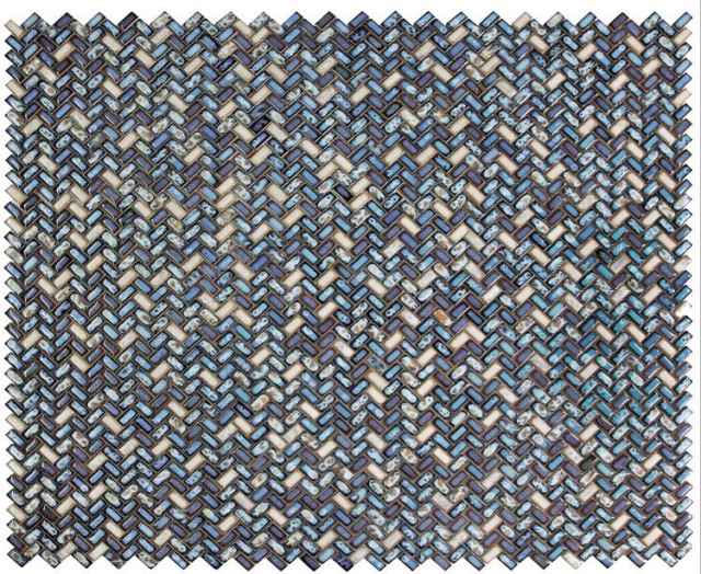 Tango Sapphire 11.25 x 12.75 - Contemporary - Mosaic Tile - by Fancy ...