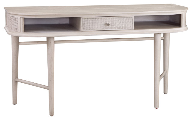 Korey Wood Cream Desk - Midcentury - Desks And Hutches - by Sideboards ...