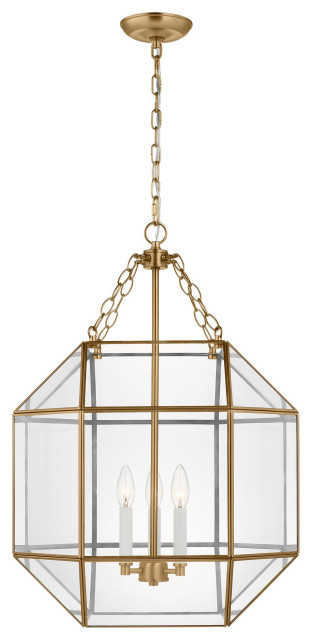 Morrison Medium Three Light Lantern - Transitional - Pendant Lighting ...