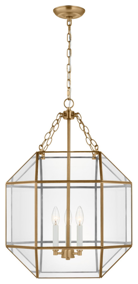 Morrison Medium Three Light Lantern - Transitional - Pendant Lighting ...