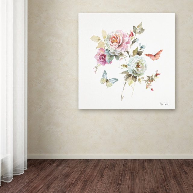 Lisa Audit 'Beautiful Romance VII' Canvas Art, 18"x 18" - Contemporary ...