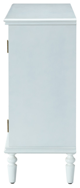 32" Tall 2-Door Accent Cabinet - Traditional - Accent Chests And ...