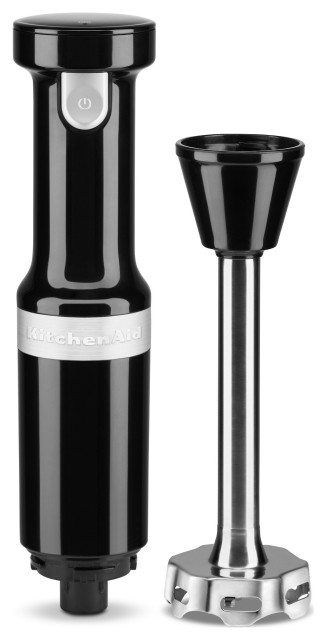KitchenAid Onyx Black Cordless Hand Blender - Transitional - Blenders ...