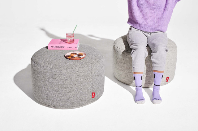 Fatboy Point Large Mingle Pouf - Transitional - Floor Pillows And Poufs ...