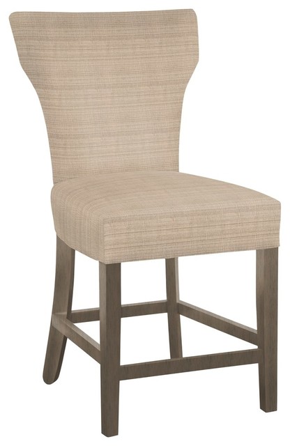 Modern Hekman Woodmark Julianne Counter Stool - Transitional - Bar ...
