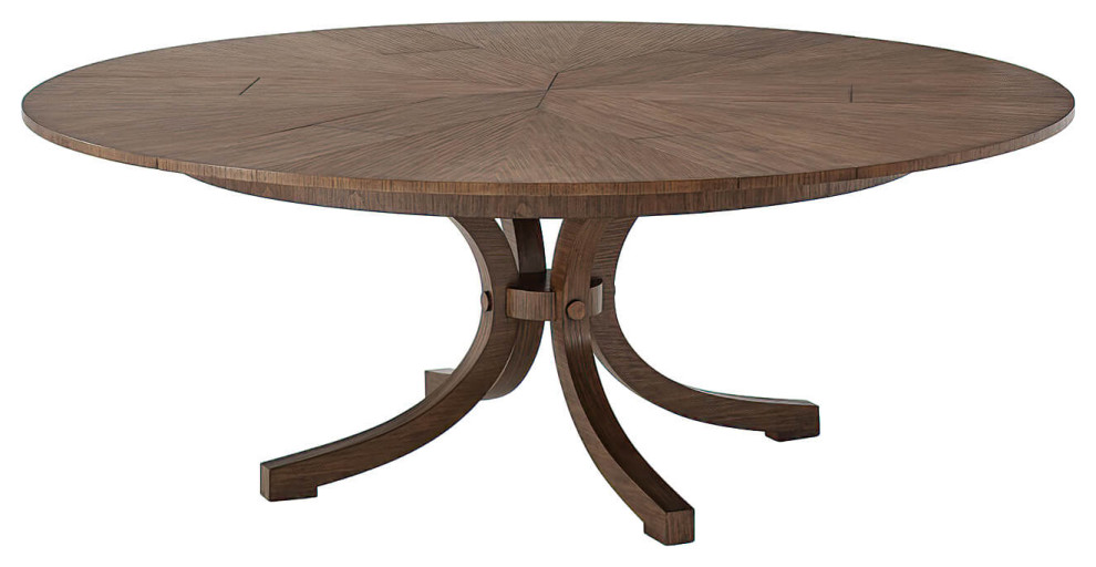 Modern Round Extension Dining Table - Dining Tables - by English ...