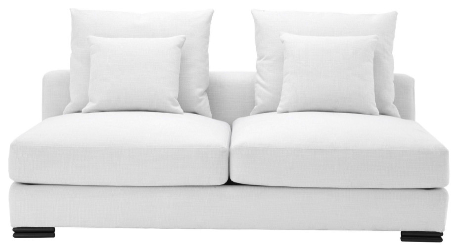 White Modern Modular Sofa | Eichholtz Clifford - Transitional ...