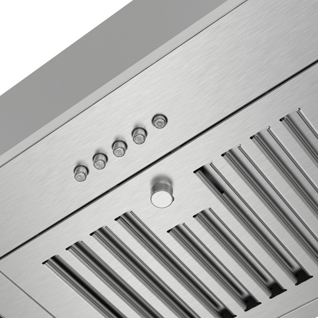 Streamline 36" Torricelli Ductless Insert Range Hood, Stainless Steel ...