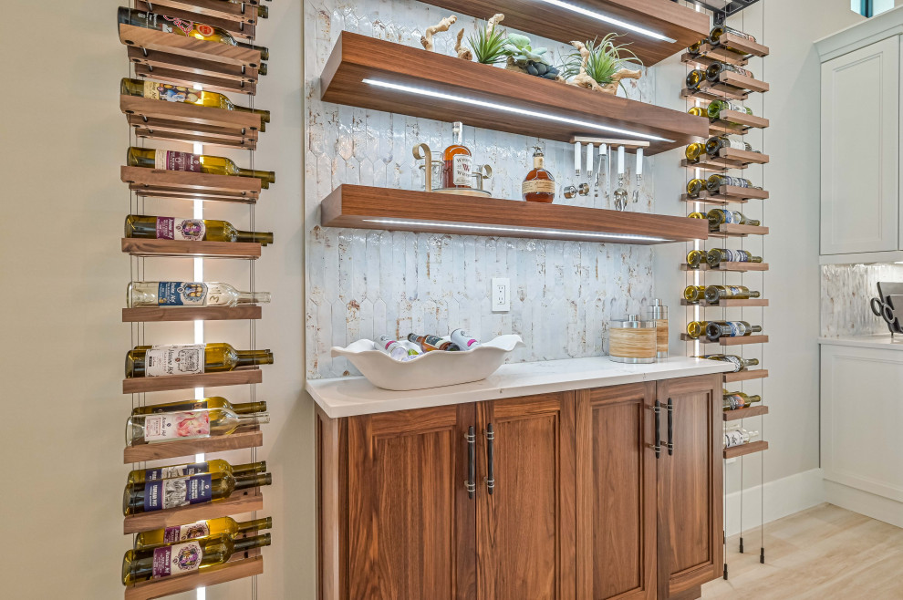 Tundra Homes La Palma Estate Model Home 2023 - Contemporary - Home Bar ...