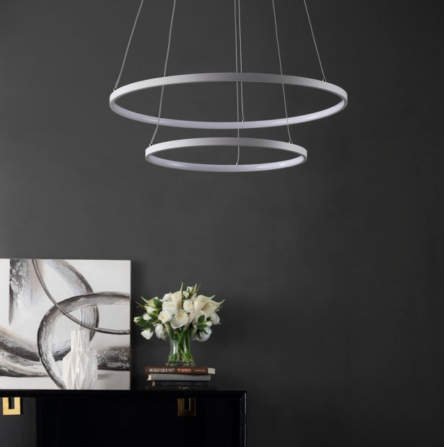 Safavieh Faven Led 24" Pendant - Modern - Pendant Lighting - by ...