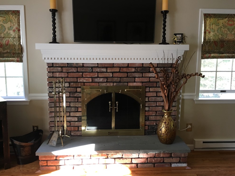 Help Update late '80s fireplace! | Houzz Forum