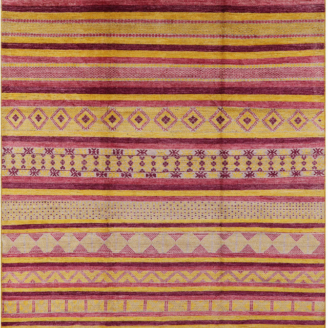 Ahgly Company Indoor Rectangle Mid-Century Modern Area Rugs, 5' x 7', 3 ...