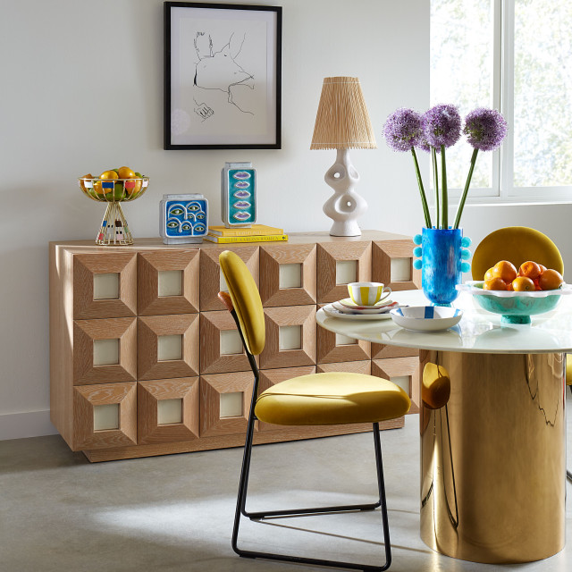 Alphaville Dining Table, 44" - Contemporary - Dining Tables - by ...