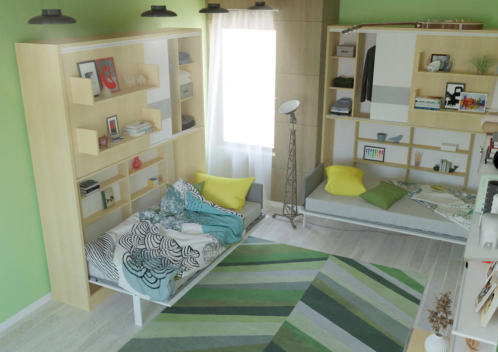 Parete Letto - Twin Wall Bed System - Modern - New York - by Wall Bed ...