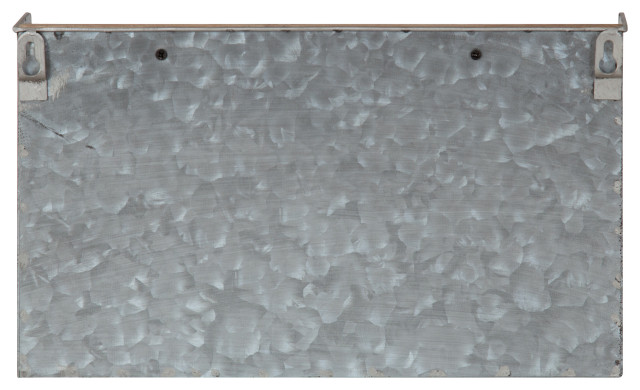 Gramer Metal Wall Pocket Set, Rustic Brown 2 Piece, 2 Piece - Rustic ...