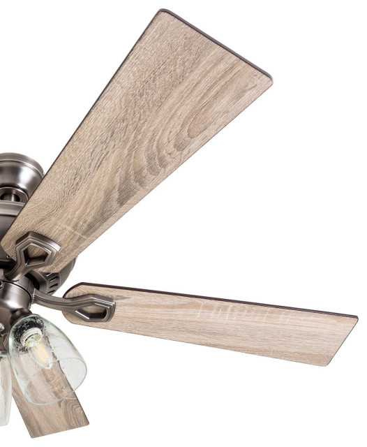 Prominence Home Glenmont Ceiling Fan with Light, 52 inch - Traditional ...