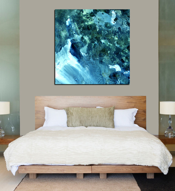 Epic Graffiti "Earth As Art: Volcanoes" Giclee Canvas Wall Art, 37"x37 ...