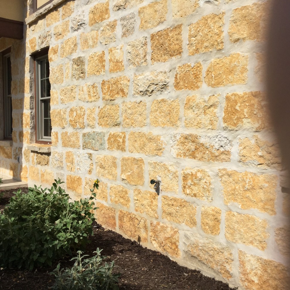Changing the color of our existing stone exterior