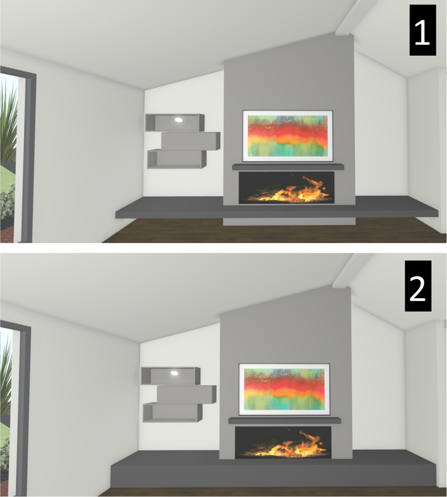 Fireplace Hearth DESIGN + facing MATERIALS | Houzz Forum