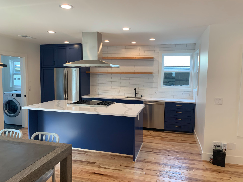 Prefinished engineered Mirage natural white oak floor in San Jose, CA ...