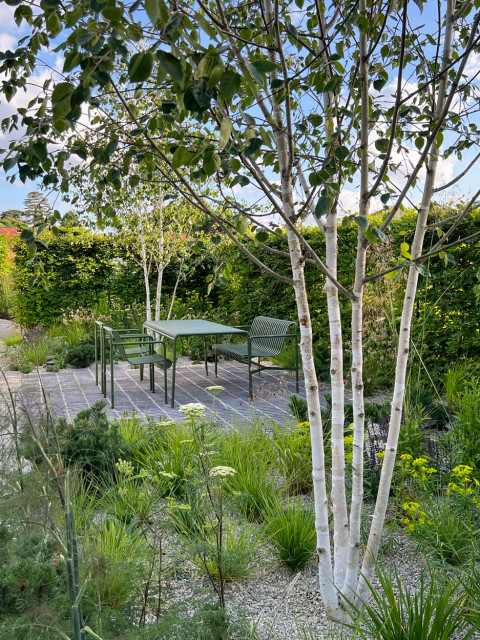 Suffolk Walled Garden - Modern - Patio - Other - by Colm Joseph Gardens ...